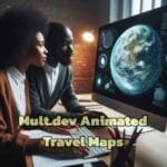 Mult.dev Animated Travel Maps: Dê vida a suas viagens