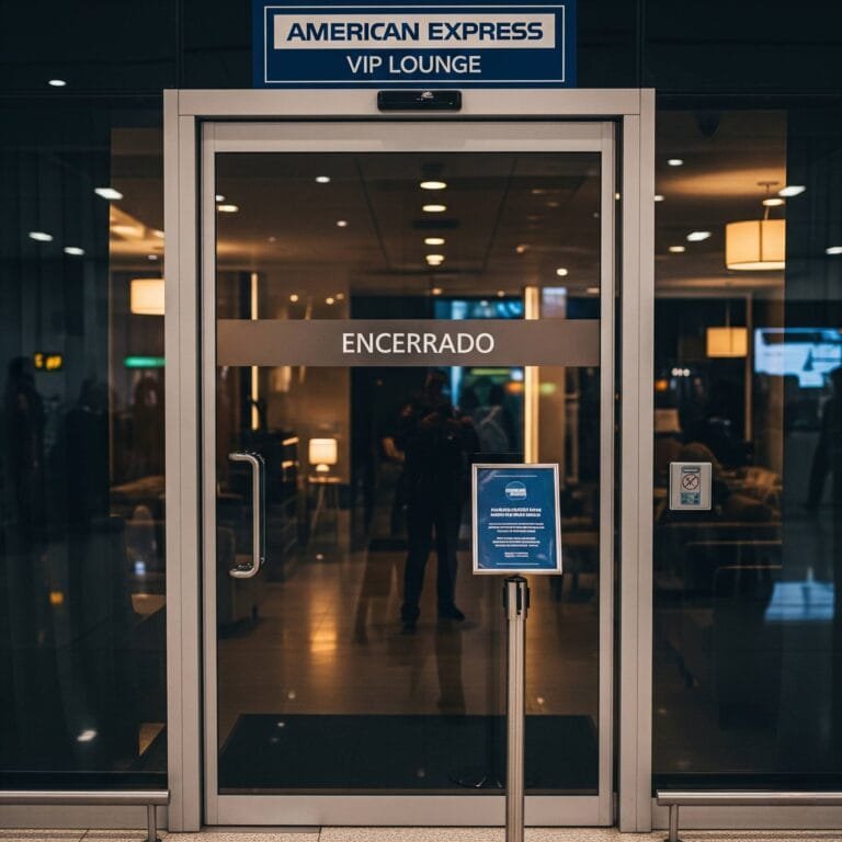 American Express fechou sala VIP no Aeroporto de Guarulhos.